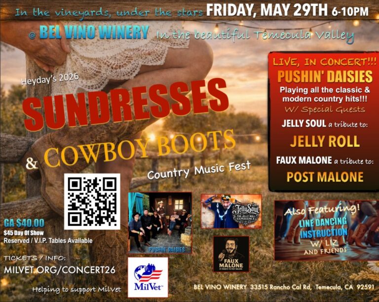 Heyday's 2026 Benefits Concert: Sundresses & Cowboy Boots - CYNTHIA ...